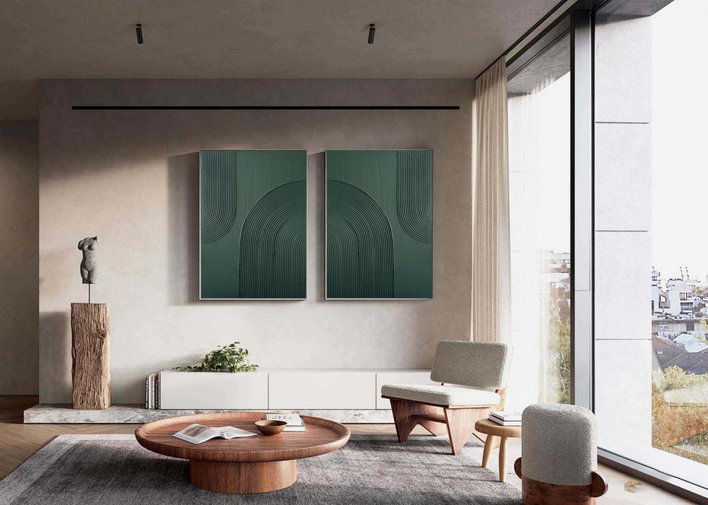 Original Handcrafted Abstract Wall Canvas Oil Painting For Sale – Page 2