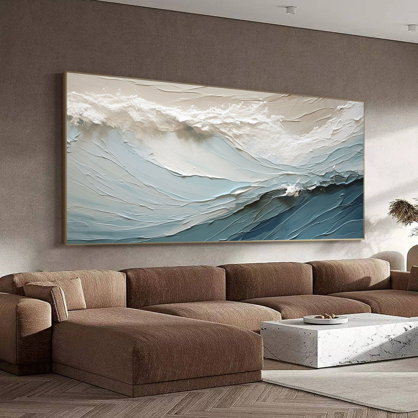 Original Handcrafted Abstract Wall Canvas Oil Painting For Sale