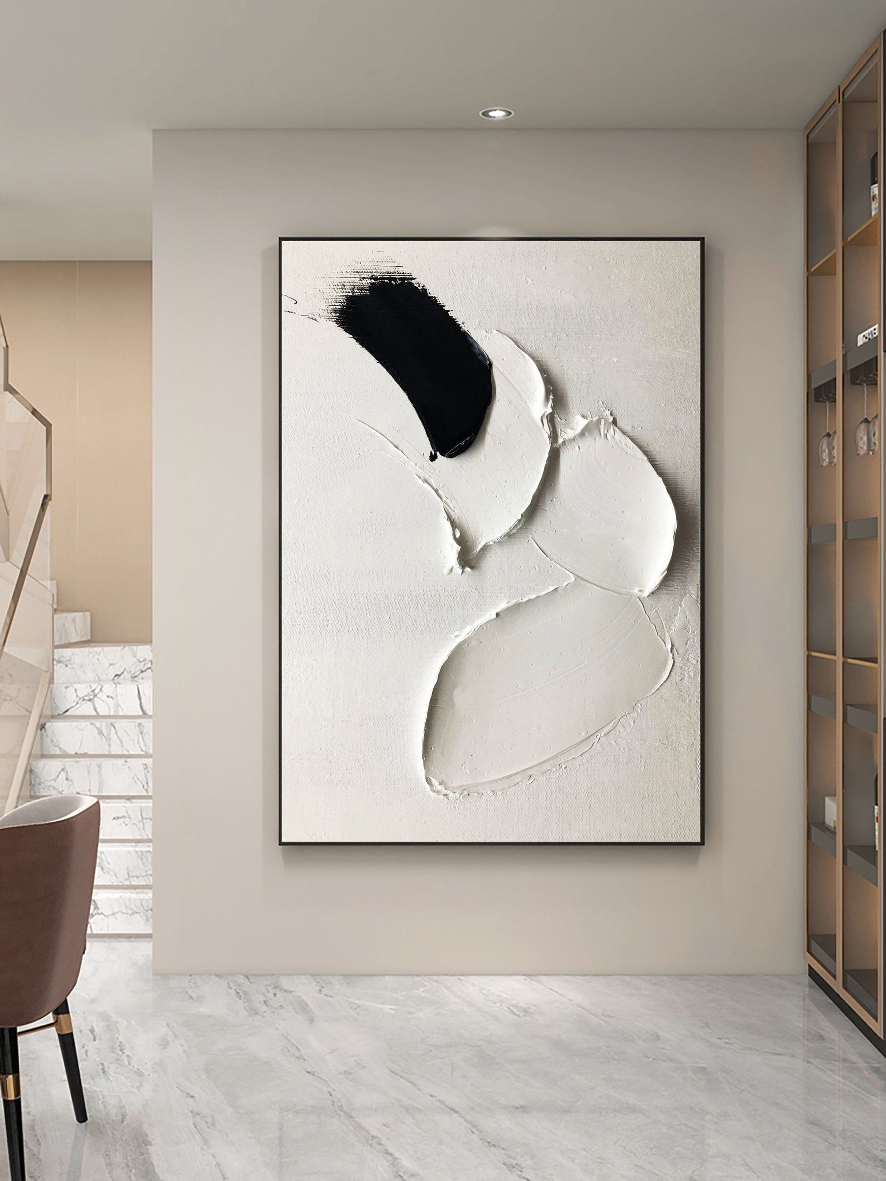 Original Handcrafted Abstract Wall Canvas Oil Painting For Sale – Page 2