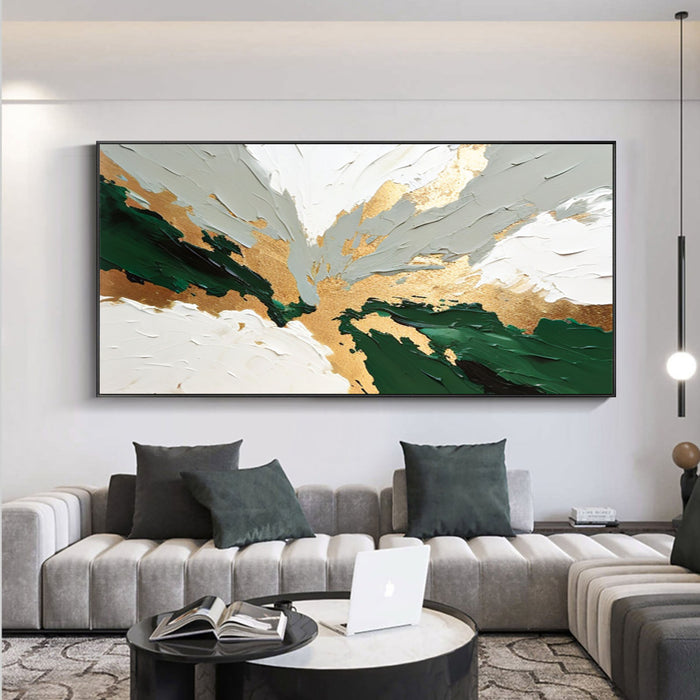 Modern Abstract Oil Painting | Stylish Living Room Decor Wall Art #BGM 033